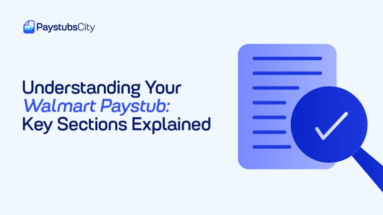 Understanding Your Walmart Paystub - Paystubscity