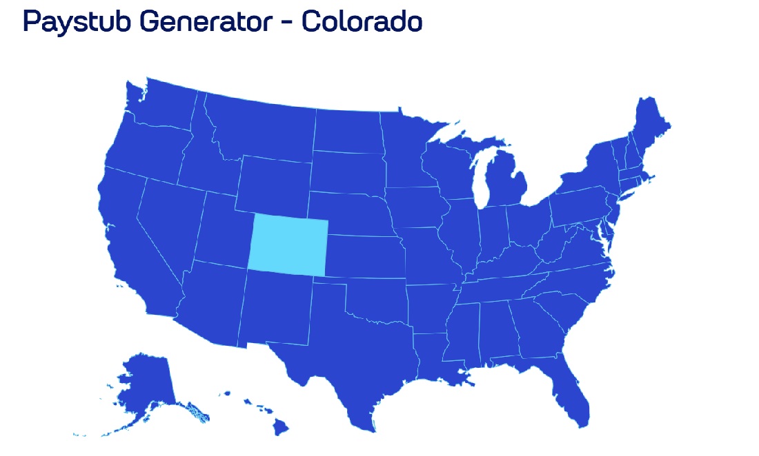 Colorado Paystub Generator | Create Accurate Pay Stubs Online