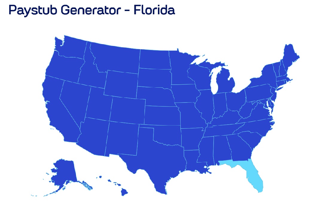 Florida Paystub Generator | Create Accurate Pay Stubs Online