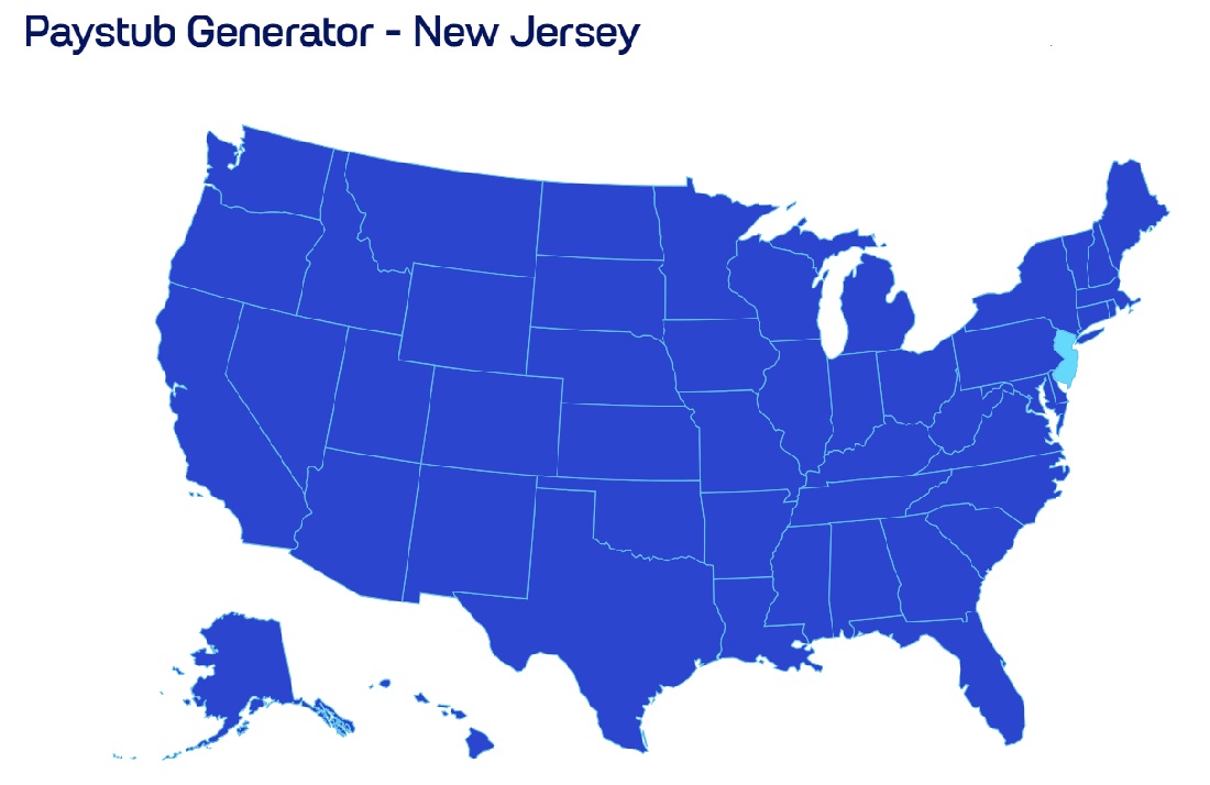 New Jersey Paystub Generator | Make Accurate Paystubs Now