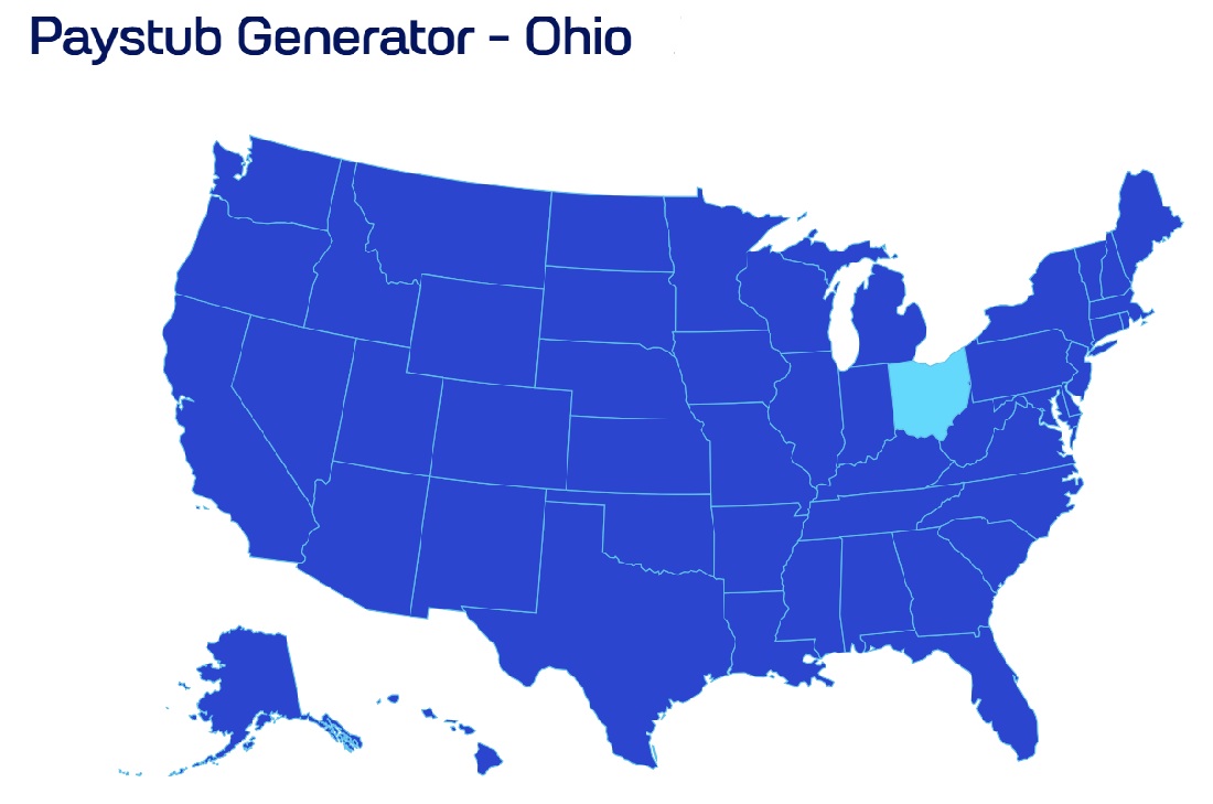 Ohio Paystub Generator | Make Accurate Paystubs Now