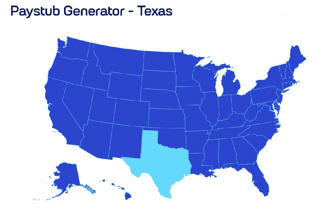 Texas Paystub Generator | Create Accurate Pay Stubs Online