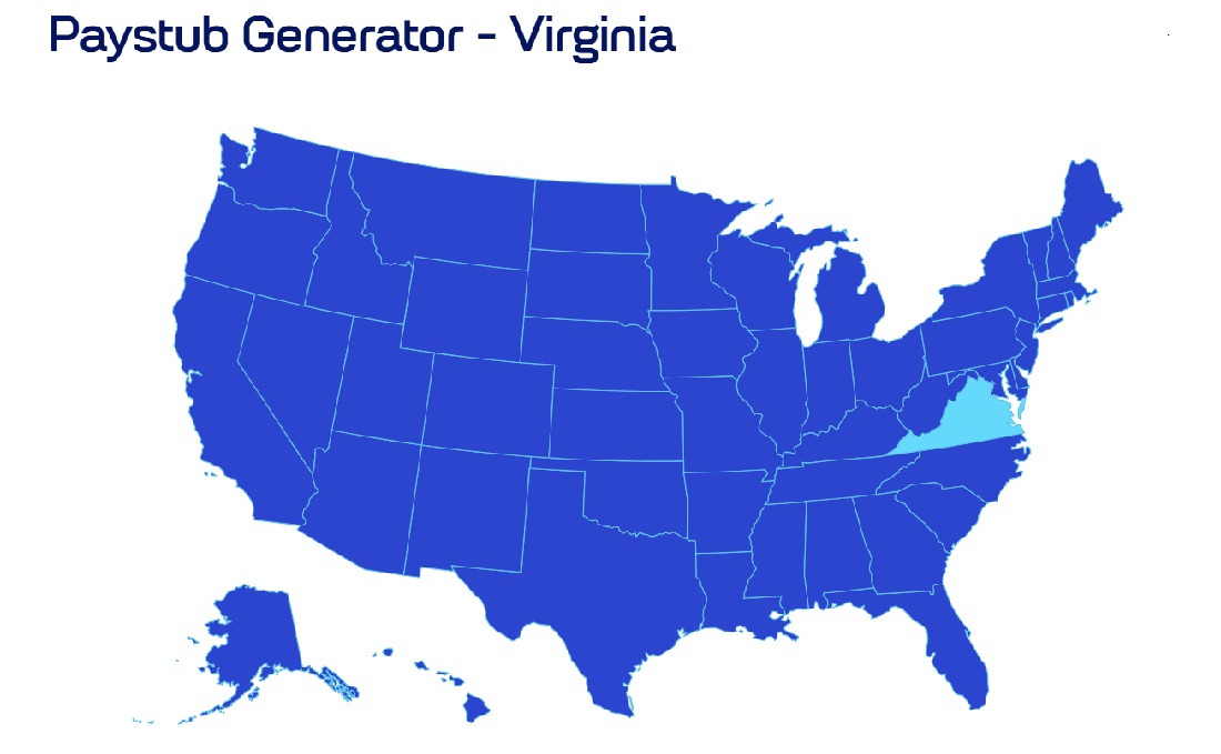 Virginia Paystub Generator | Make Accurate Paystubs Now