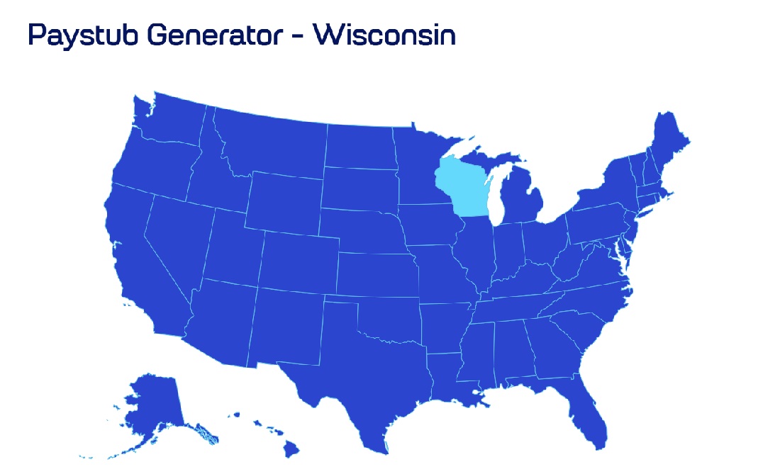 Wisconsin Paystub Generator | Make Accurate Paystubs Now
